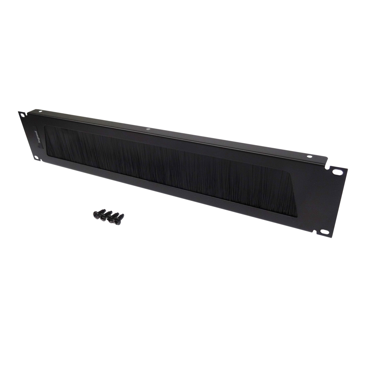 FEED-THROUGH BRUSH PANEL, 2RU, BLACK | Rack Cable Management | Racks ...