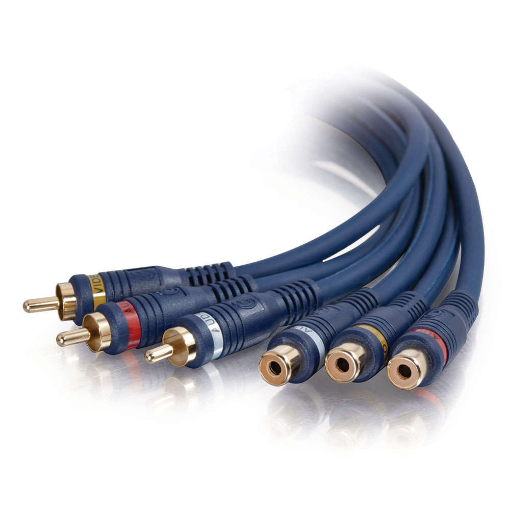 6ft (1.8m) Velocity™ RCA Audio/Video Extension Cable